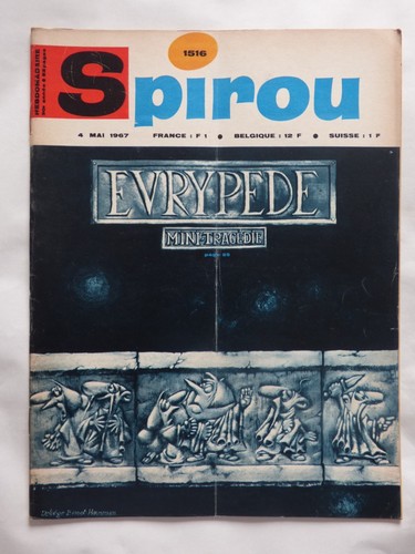 SPIROU n° 1516 J.B DE VALBELLE (4p) + MINI RECIT n° 363 + COVER DELIEGE BISSOT | eBay