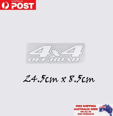 4x4 Off Road Sticker Vinyl Decal For Car Window Bumper Ute Mountain ...