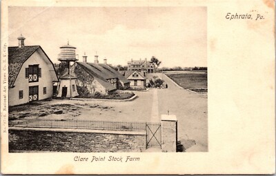 Clare Point Stock Farm, Ephrata, Pennsylvania - Undivided Back Postcard ...