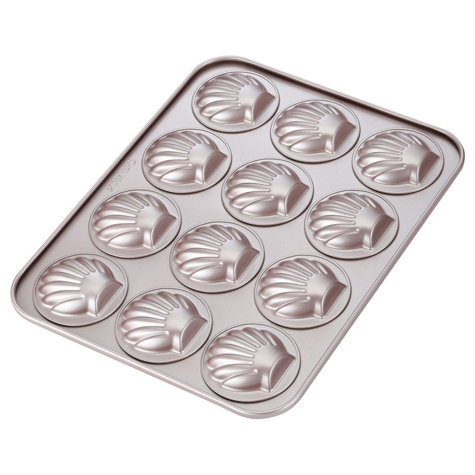 CHEFMADE Madeleine Pans, Spherical Shell Madeline Cake Pan | eBay