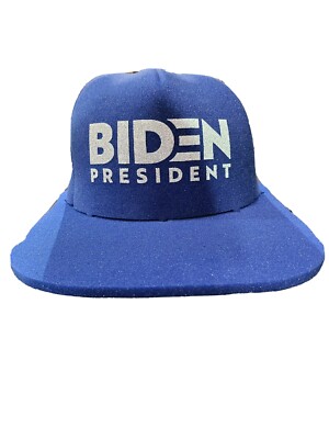 Giant cap Joe Biden President Foam hat blue Democrat novelty fun | eBay