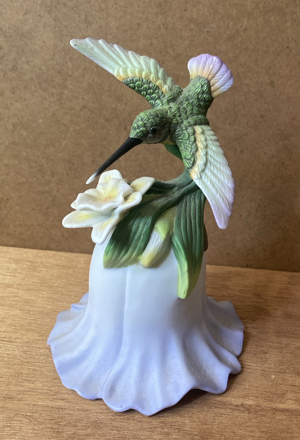 2000 Avon Ceramic Porcelain Collectible Hummingbird & Flower Bell | eBay