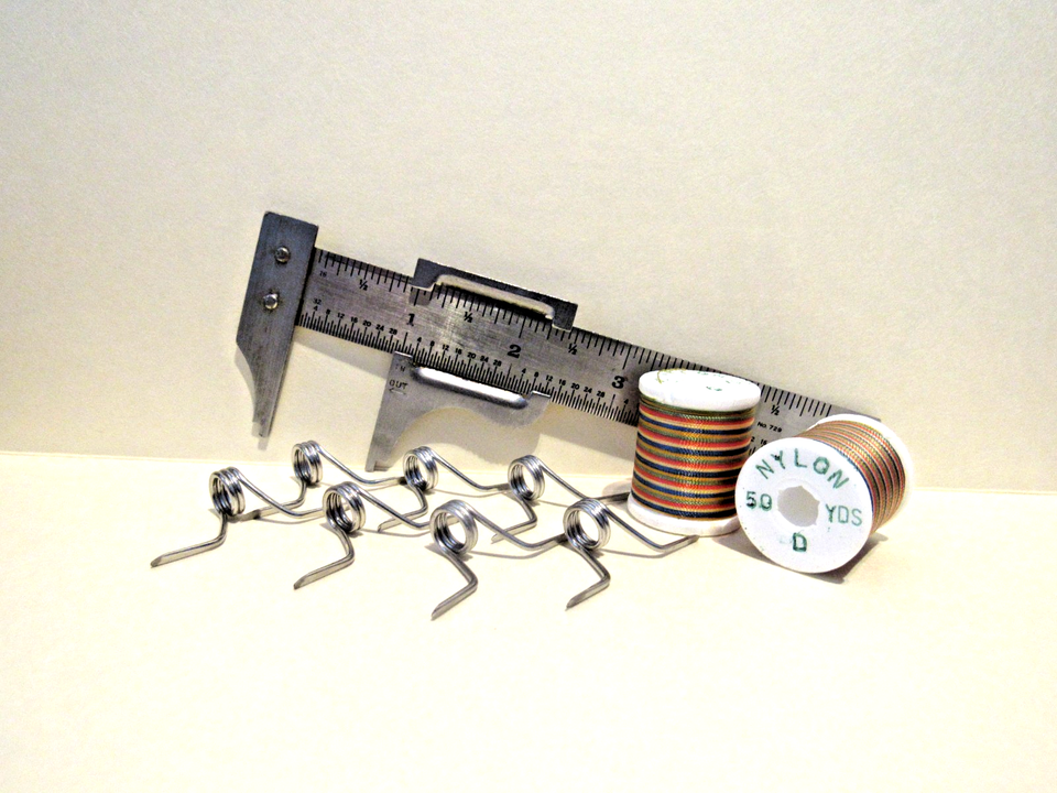 Spinning Rod Guides & Gudebrods' - Nylon - Rod Winding Thread - Vintage ...