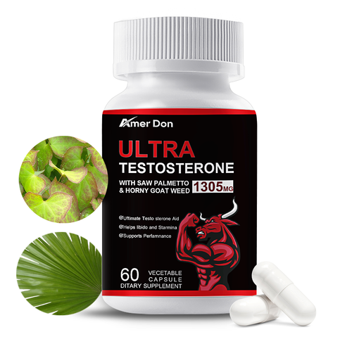 Natural Testosterone Booster 60ct Increase Energy Improve Muscle ...