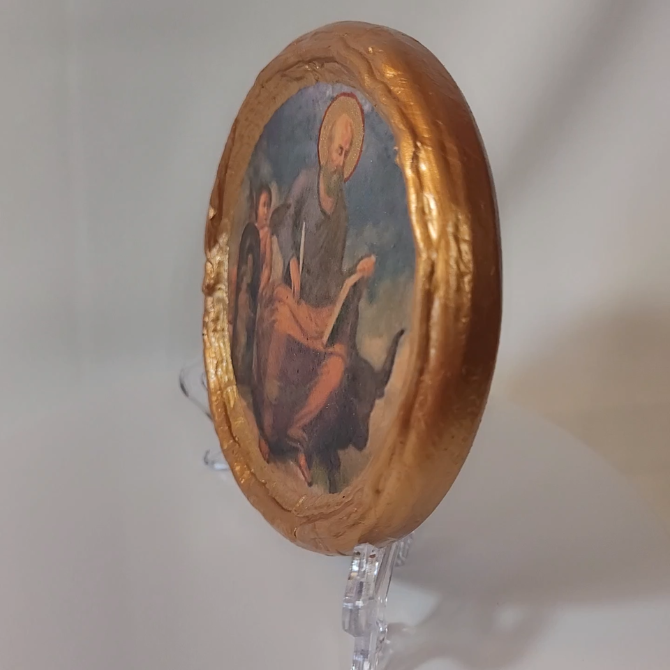Saint Luke Lukas The Evangelist Catholic & Byzantine Greek Orthodox ...