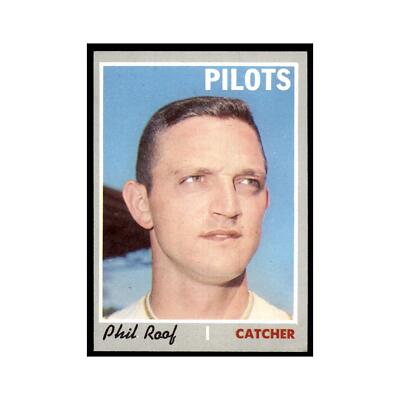 1970 Topps Phil Roof Seattle Pilots #359 | eBay