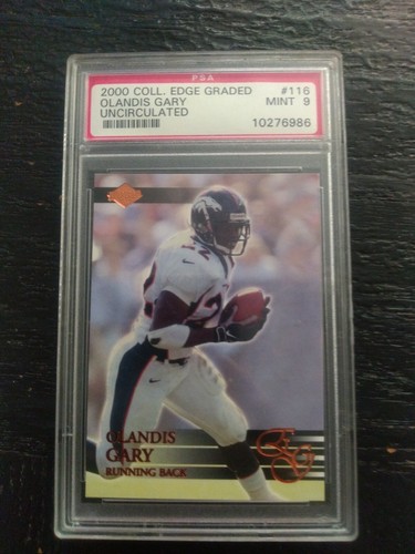 2000 Collector’s Edge OLANDIS GARY Uncirculated /5000 PSA 9 | eBay