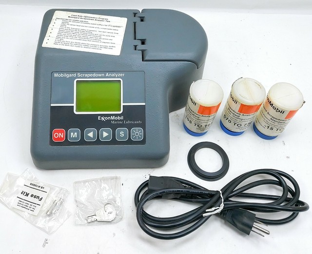 ExxonMobil As-k14483-em Mobilgard Scrapdown Analyser Monitor Marine Lab ...