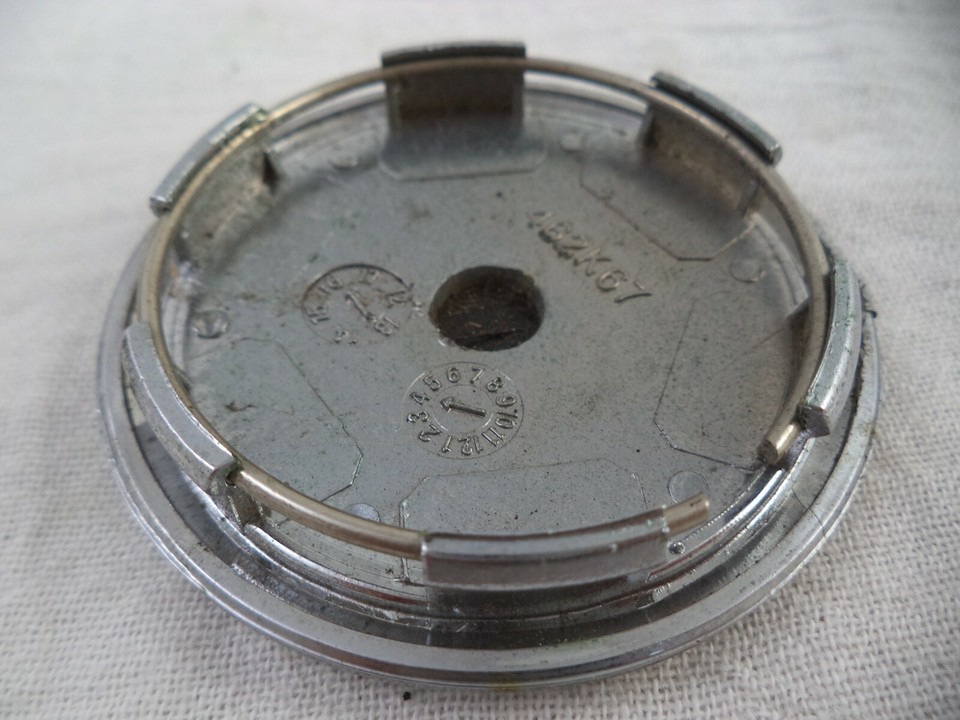 STR Racing Wheels Chrome / Black Custom Wheel Center Caps # 462K67 (1 ...