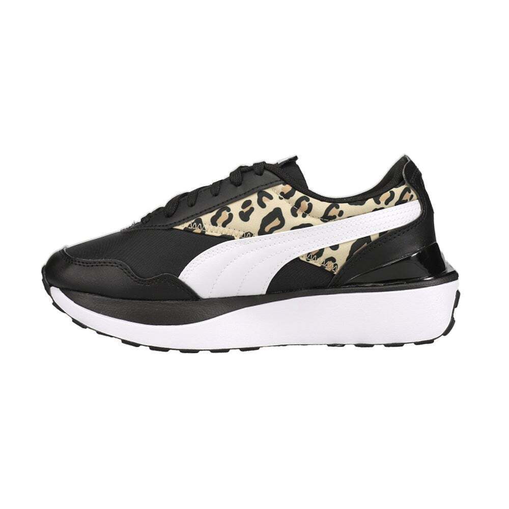 Size 4 (GS) - PUMA Cruise Rider Low Summer Roar - Black Pale Khaki ...