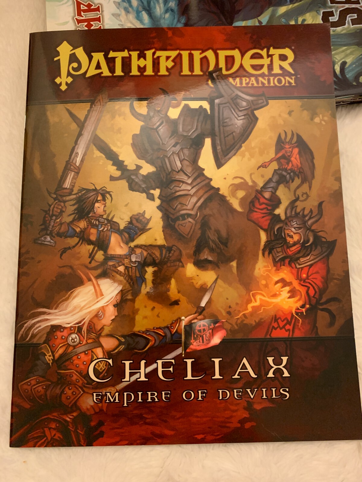Pathfinder Companion: Cheliax, Empire of Devils Paizo 1st Ed 3.5 OGL NM ...
