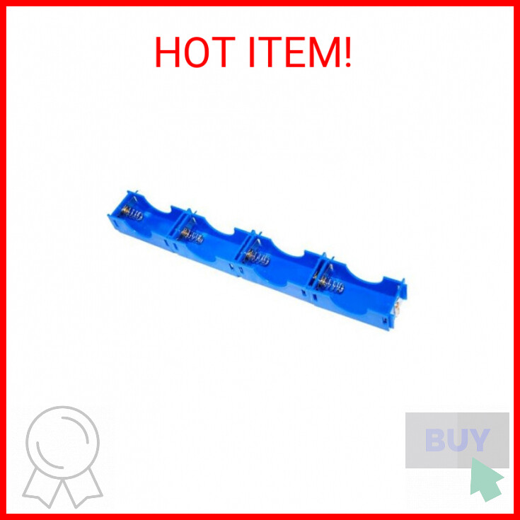 Package of 4 D-Cell Battery Holders for Parallel or Series Connections ...