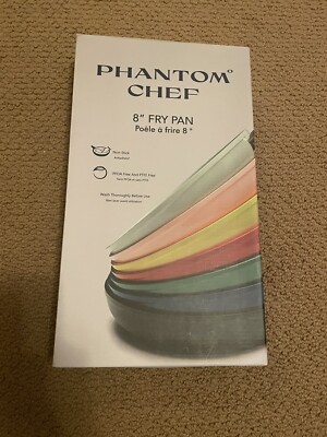 Phantom Chef 8” Fry Pan, Dark Blue, Brand New In Box, Non Stick | eBay