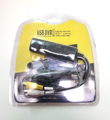 Easier CAP USB 2.0 Video Capture TV DVD VHS DVR Recorder Adapter | eBay