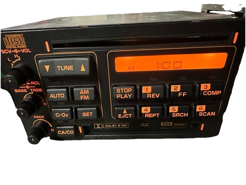 Corvette Bose Gold AM FM CD player Cassette Rebuilt 1992 93 $75 for ...