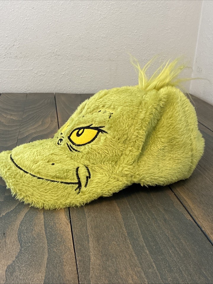 Grinch Christmas Holiday Whoville Adjustable Baseball Hat Cap Dr Seuss ...