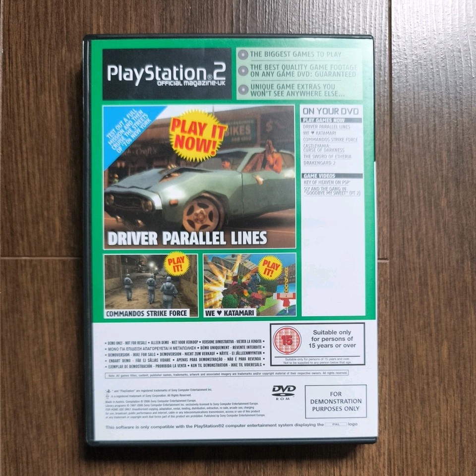 Official Playstation 2 Demo Disc Issue 70 PS2 Video Game PAL | eBay UK