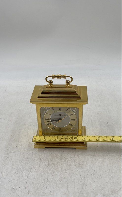 Howard Miller Gold 12-Hour Dial Collectible Decorative Traditional ...