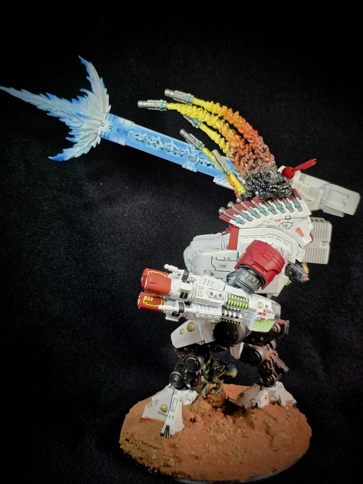 Warhammer 40k Tau Empire KX139 Ta'unar Supremacy Armour Resin + weapon ...