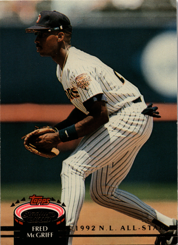 1993 Topps Stadium Club Murphy Fred McGriff Future HOF #78 Mint | eBay