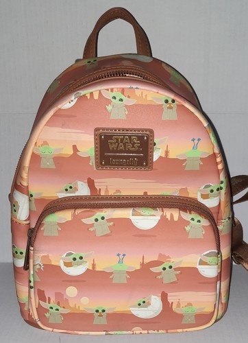 Loungefly Disney Star Wars Mandalorian The Child Baby Yoda Mini ...