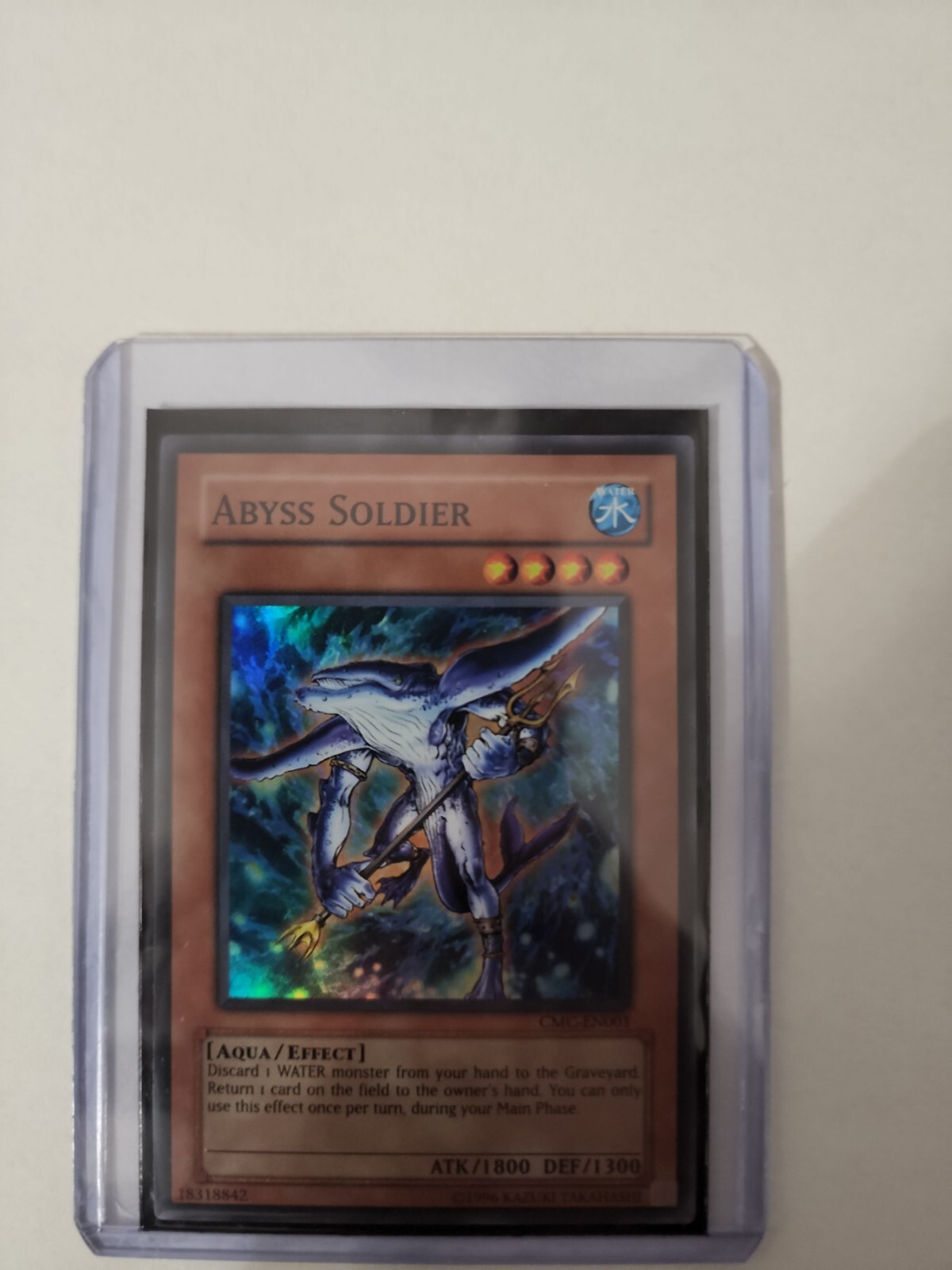 Yugioh! TCG Abyss Soldier Capsule Monster Coliseum CMC-EN001 Super Rare ...