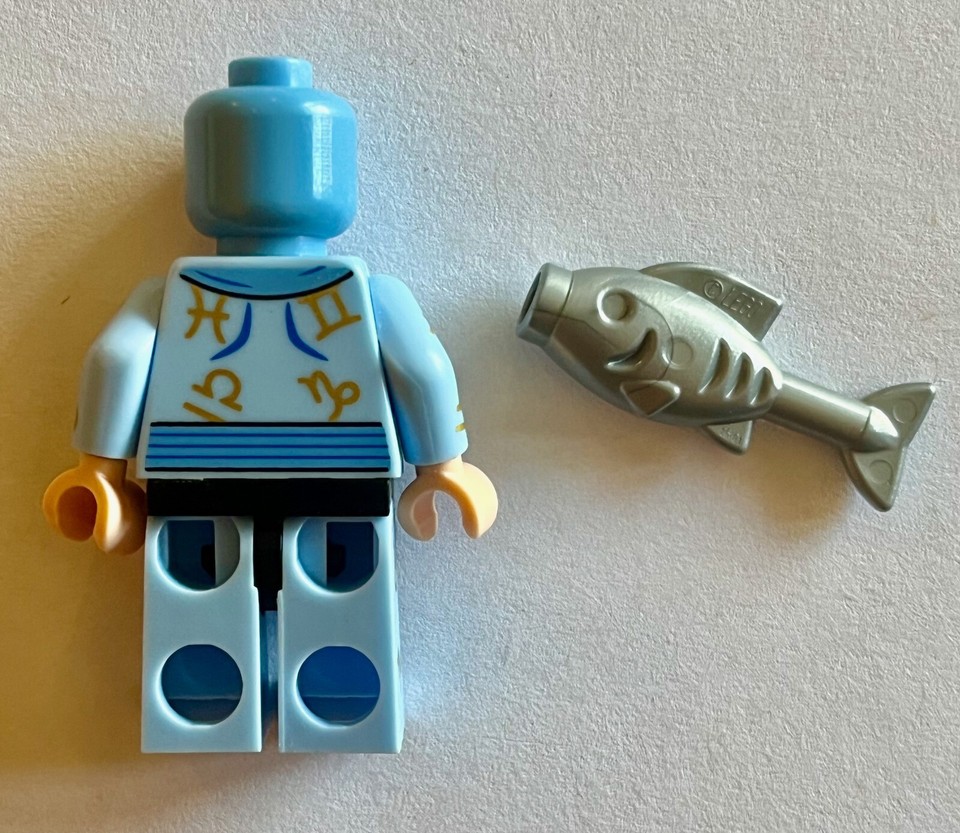 Lego Minifigure Zodiac Master w/ Fish Batman Movie Series 1 | eBay