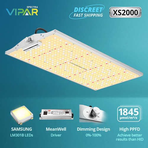 VIPARSPECTRA XS 1000 1500 2000 4000 LED Grow Lights Full Spectrum ...