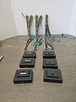 6 Bachmann EZ Track System N Scale Remote Left-Hand Switch 44861 New | eBay
