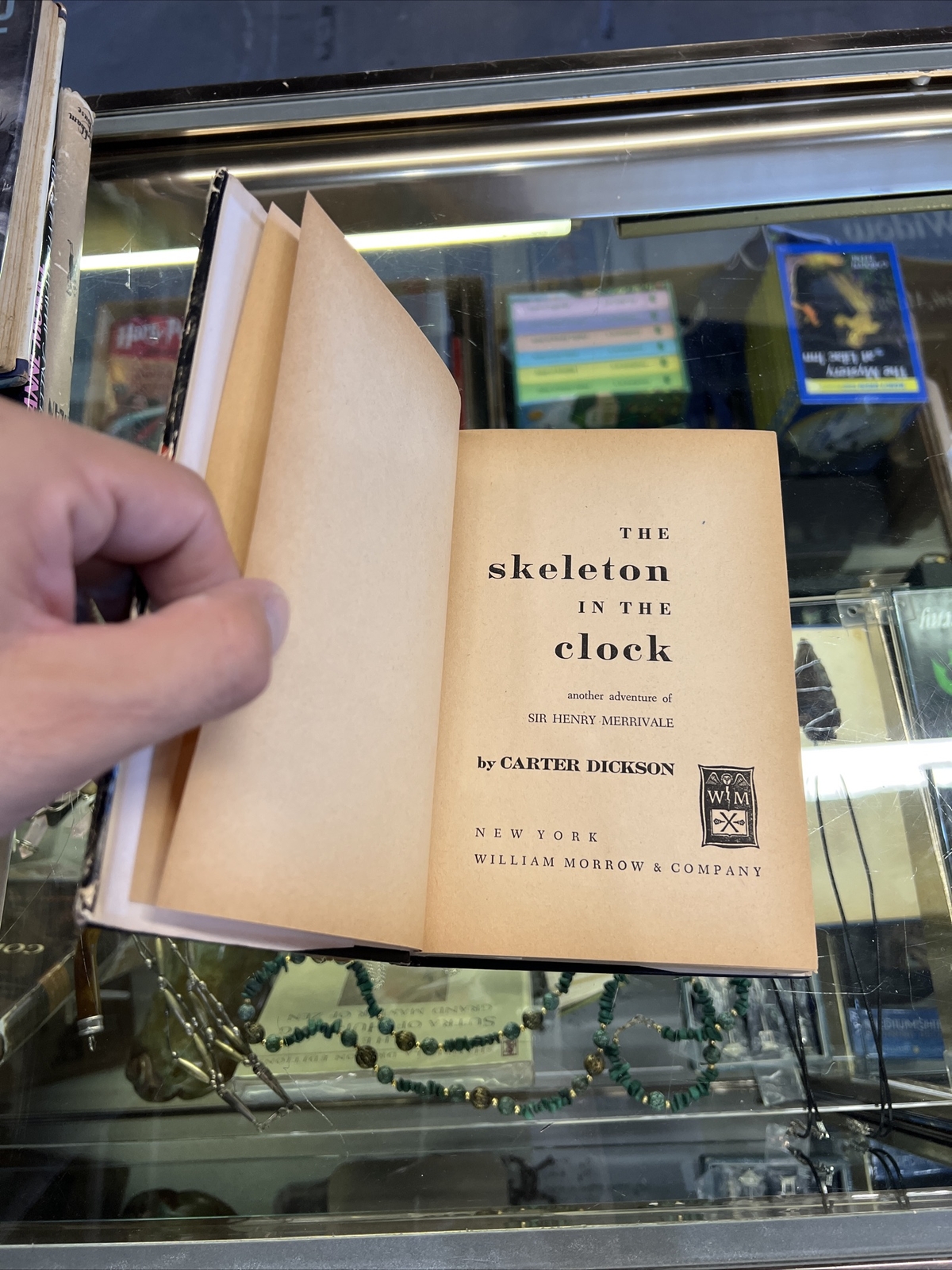 The Skeleton in the Clock by Carter Dickson 1948 HC/DJ 1st Edition | eBay