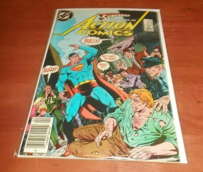 ACTION COMICS # 578 DC COMIC G/VG 1986 SUPERMAN COPPER AGE | eBay
