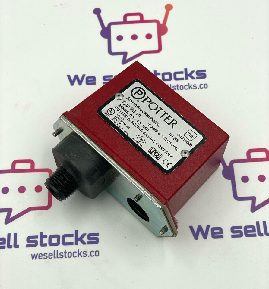 POTTER PS10-1A 'VDS' Pressure Switch | eBay