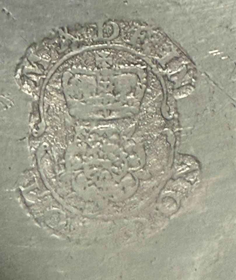 Antique English Pewter Plate, Thomas Compton, c. 1810 | eBay