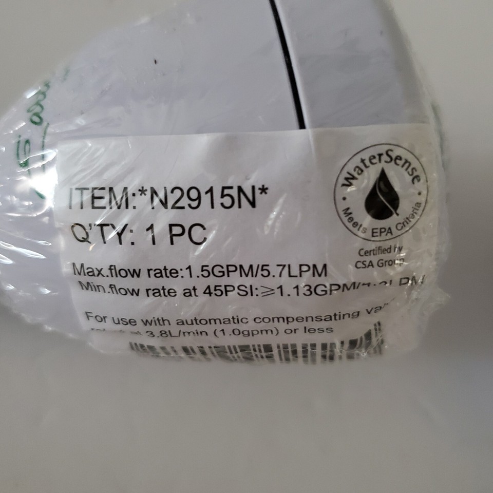 EARTH Niagara Conservation N2915N Turbo Massage Shower Heads WaterSense Lot of 2 810136022254| eBay