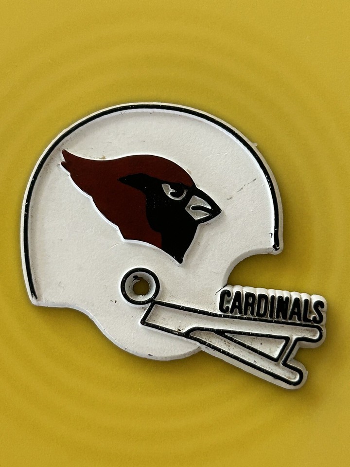 NFL Arizona Or St Louis Cardinals Vintage 1975 Football Helmet Magnet ...