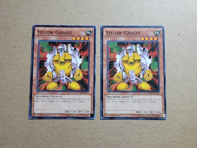 2x Yellow Gadget - SDGR-EN011 - 1st Edition - YuGiOh-LP | eBay