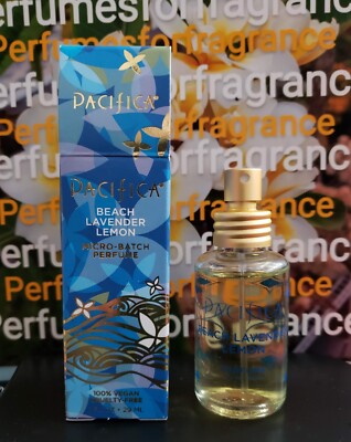 PACIFICA Beach Lavender Lemon 1 oz / 30 ml Micro-Batch Perfume NIB | eBay