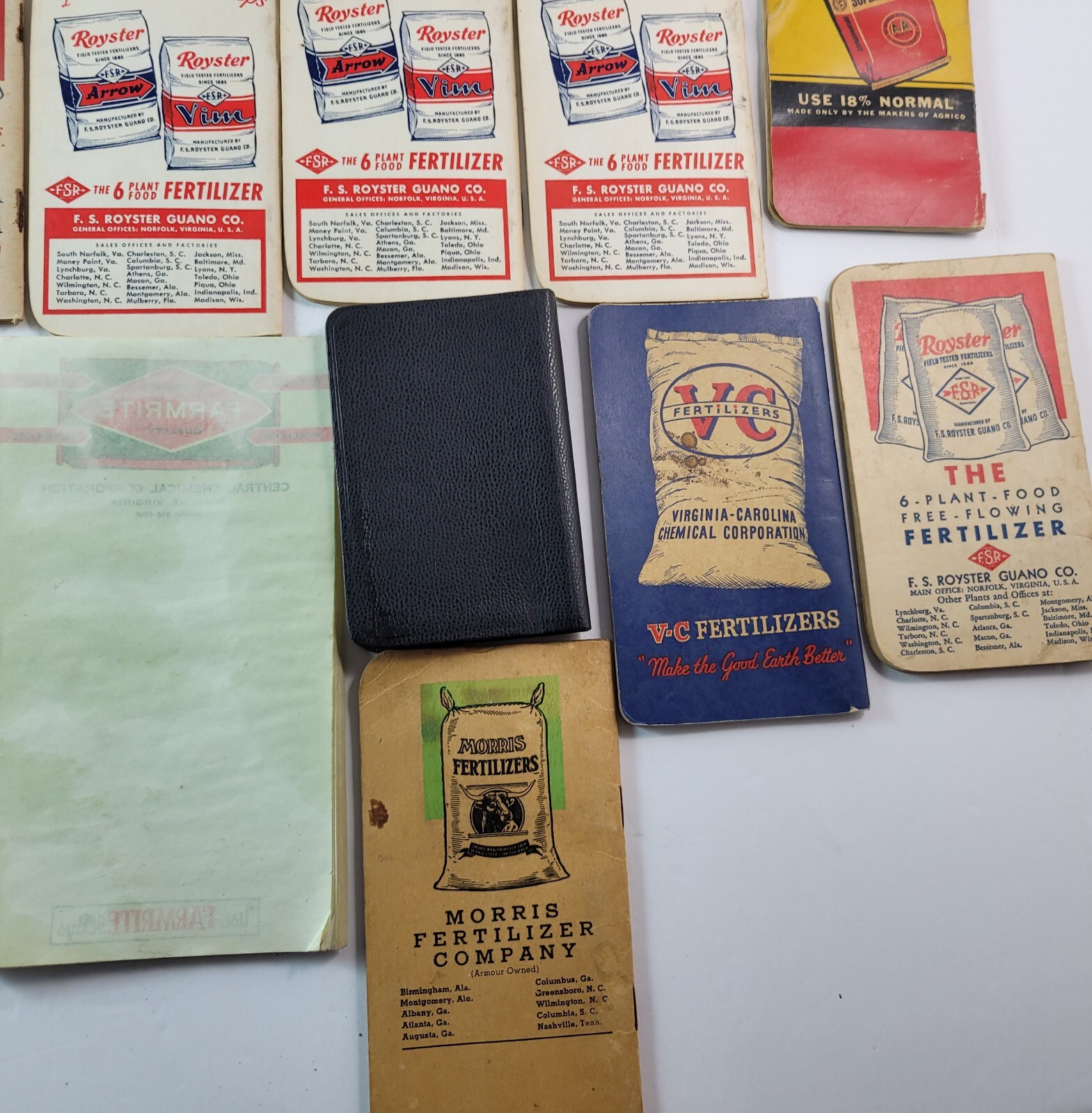 Vintage Lot 30+ 1920s - 1950s Fertilizers Farm Notebooks Ephemera ...
