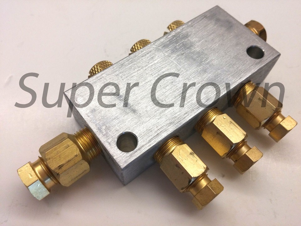 Adjustable Aluminum Lube Oil Joint Manifold Seat Bijur Grinder CNC ...