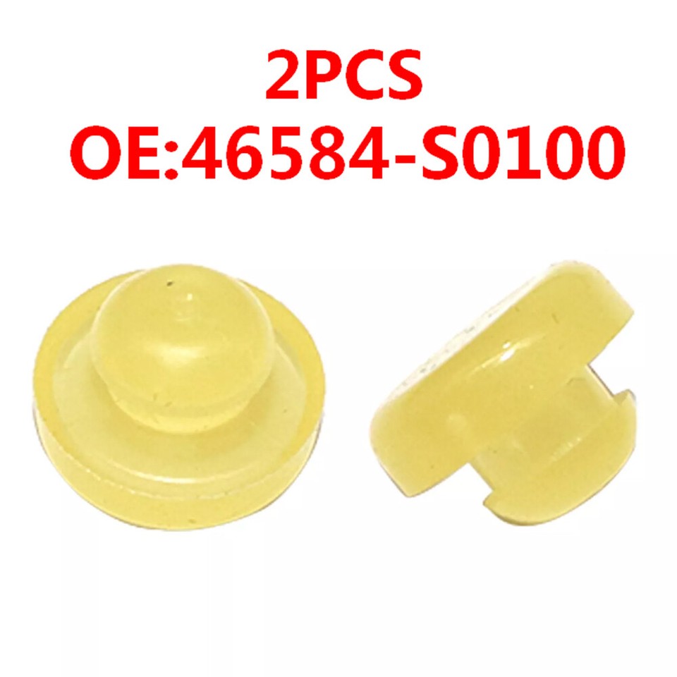 For Nissan 2* New Brake Clutch Pedal Switch Rubber Stopper 46584-S0100 ...