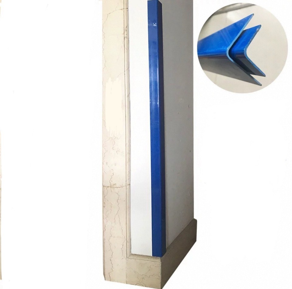 PVC Plastic Corner Protector 90 Degree Angle Edge Guard for Wall Stairs ...