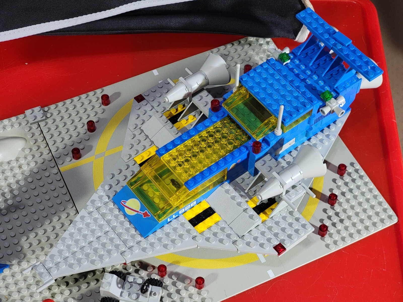 Lego 497 / 928 Galaxy Explorer Classic Space Ship 99% Complete Vintage ...