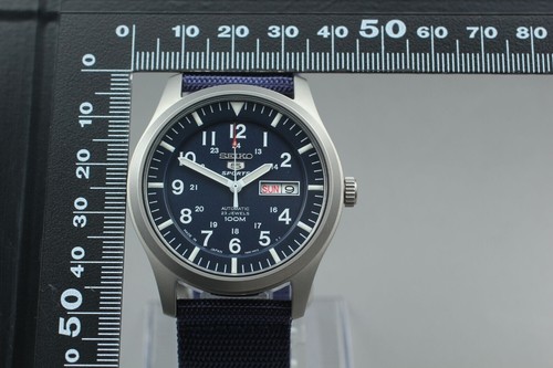 [NEAR MINT] Seiko 5 Sports 7S36-03J0 SNZG11J1 Automatic Men's Military ...