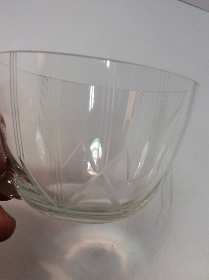 Bowlenkandel St Lilly 2 3/8” Tall Crystal Punch Glass Punch Bowl Glass ...