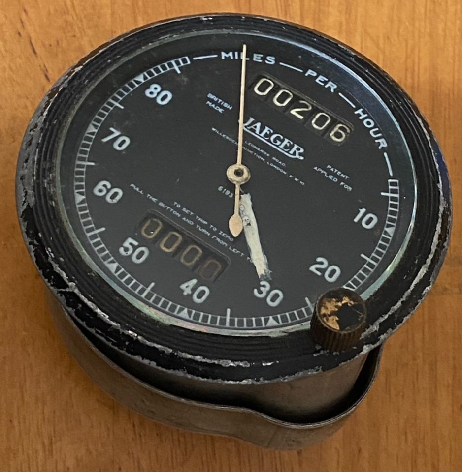 British Jaeger 80 Miles per Hour Speedo Speedometer London | eBay UK