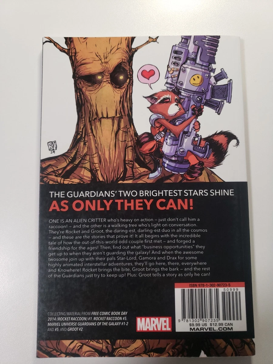 Rocket Raccoon And Groot Comic