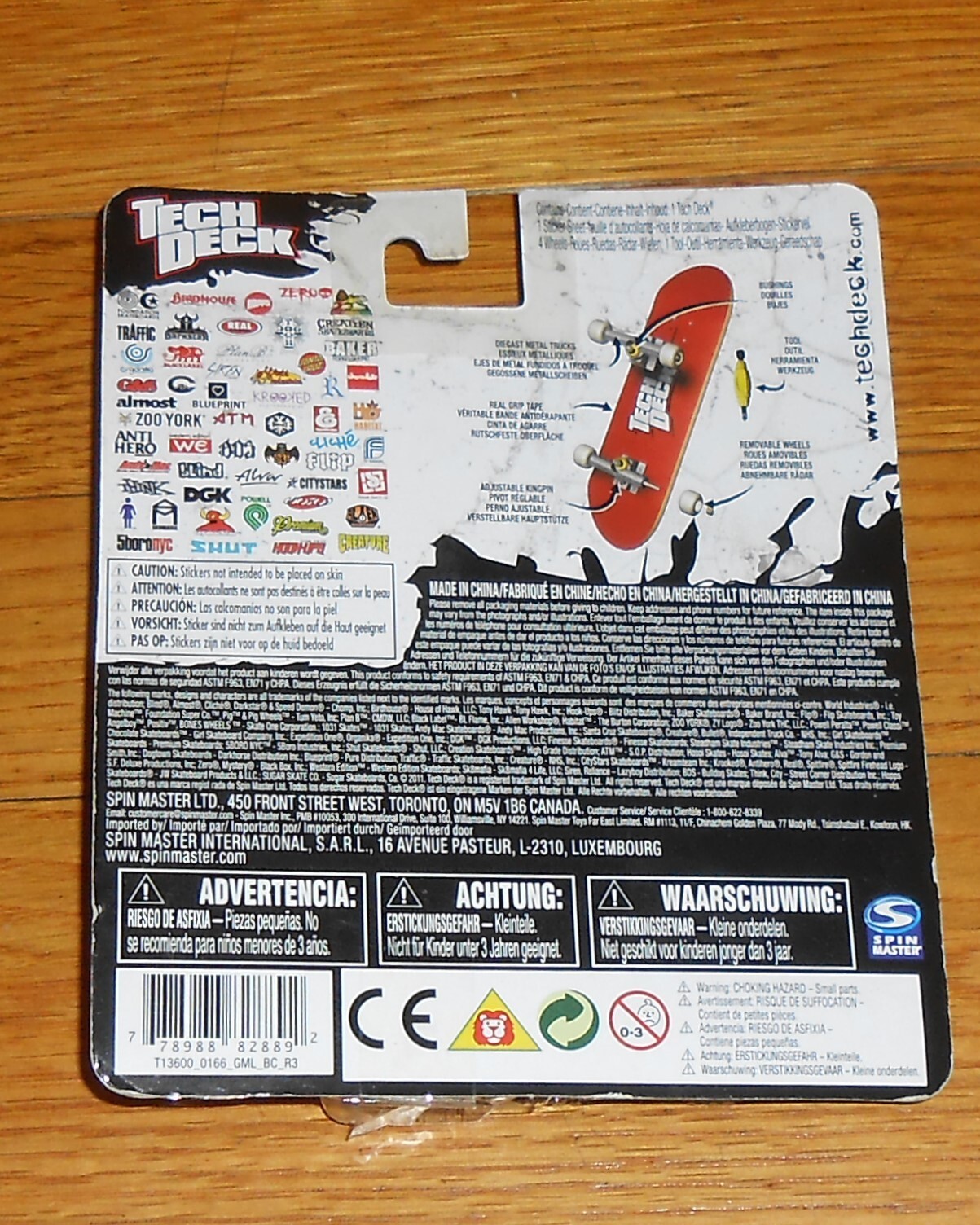 TECH DECK - TOY MACHINE - AUSTIN STEPHENS - MONSTER - FINGERBOARD ALIEN ...