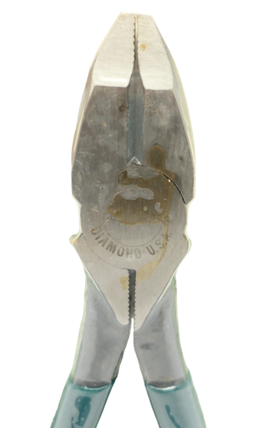 Vintage DIAMOND 7" Linesman's Pliers SL57PH Vinyl Cushion Grips Made in ...