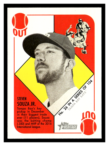 2015 Topps Heritage '51 #26 Steven Souza Jr. | eBay