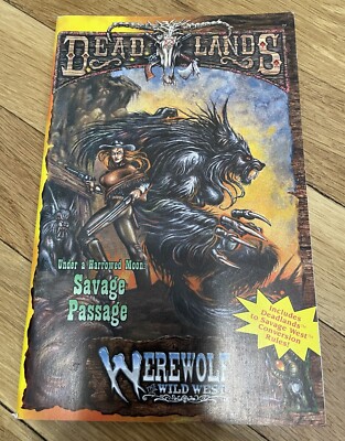 Deadlands: The Weird West: Savage Passage Dime Novel Werewolf the Wild ...